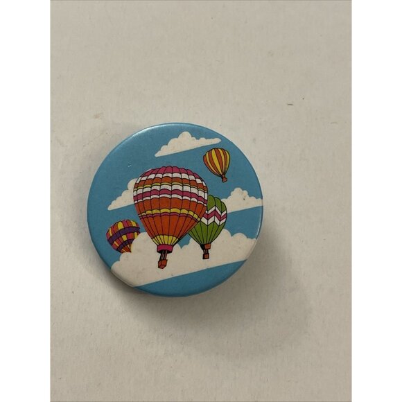 Other | Vintage Hot Air Balloon Retro Pin Button Av1n | Poshmark
